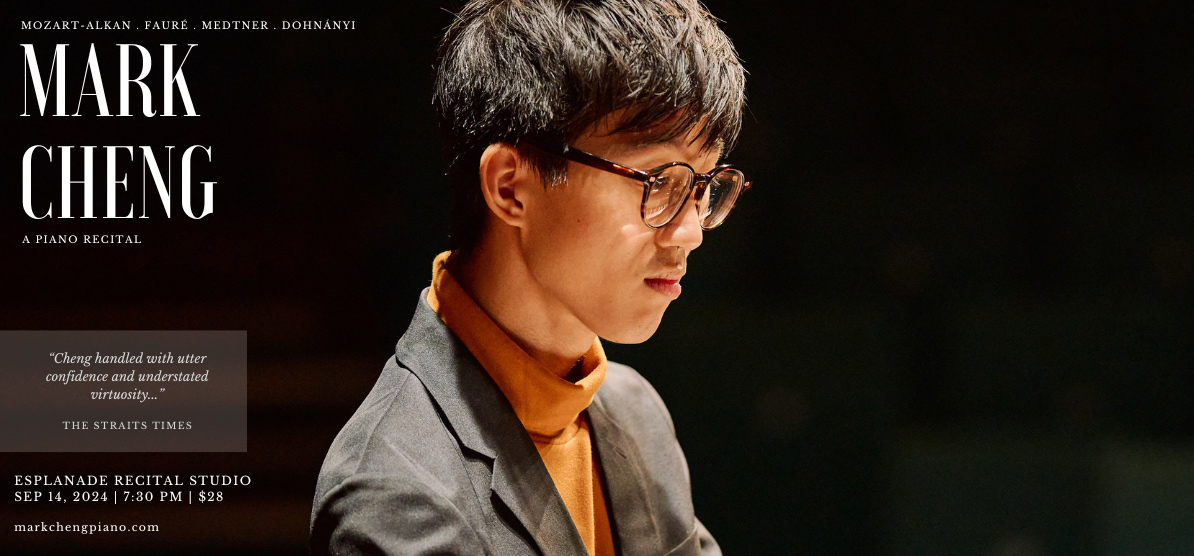 Mark Cheng: A Piano Recital [G]