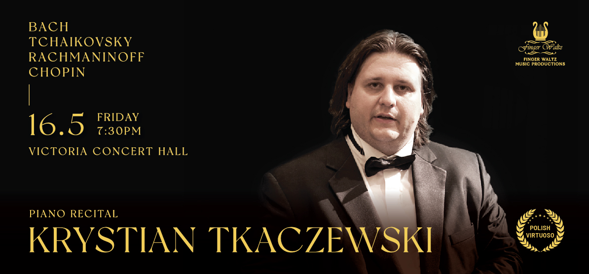 Piano Recital by Krystian Tkaczewski: Bach | Tchaikovsky | Rachmaninoff | Chopin [G]