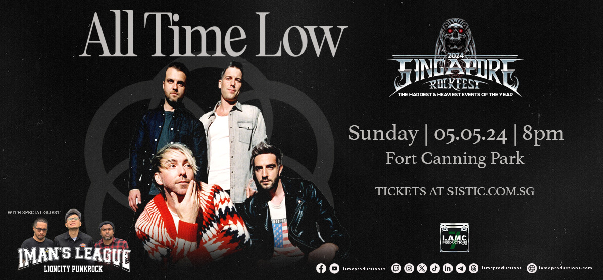 ALL TIME LOW w/ Special Guest IMAN'S LEAGUE [G]