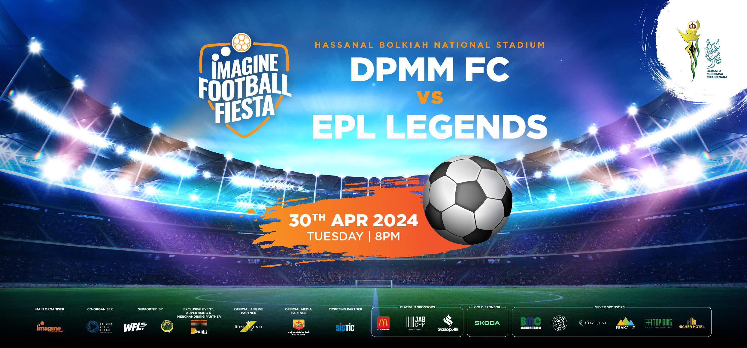Imagine Football Fiesta DPMM FC vs EPL LEGENDS