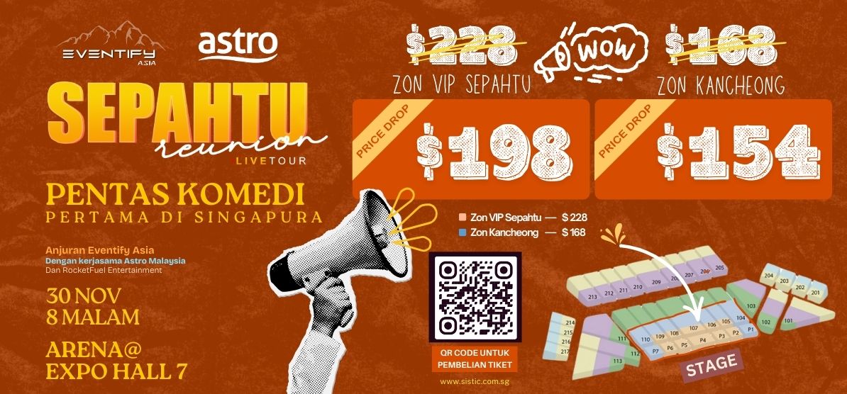 SEPAHTU REUNION LIVE IN SINGAPORE [G]