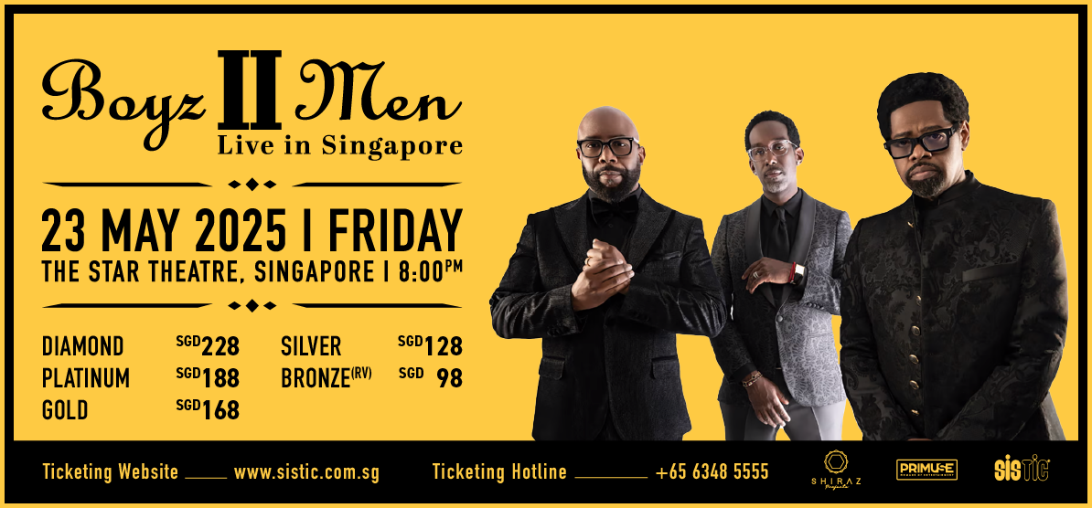 BOYZ II MEN LIVE IN SINGAPORE [G]