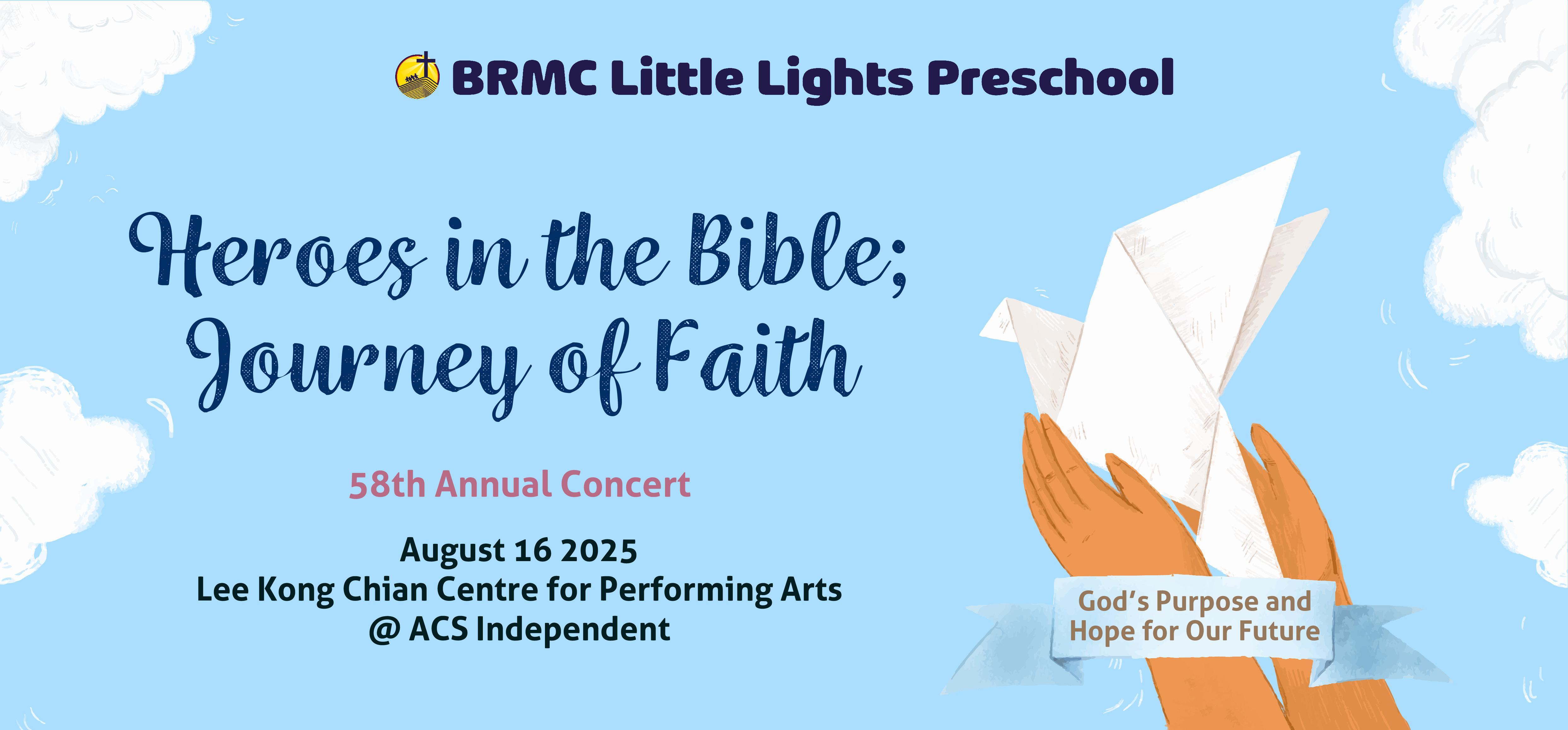 58th BRMC Little Light Preschool Annual Concert 2025 - God's Purpose ...